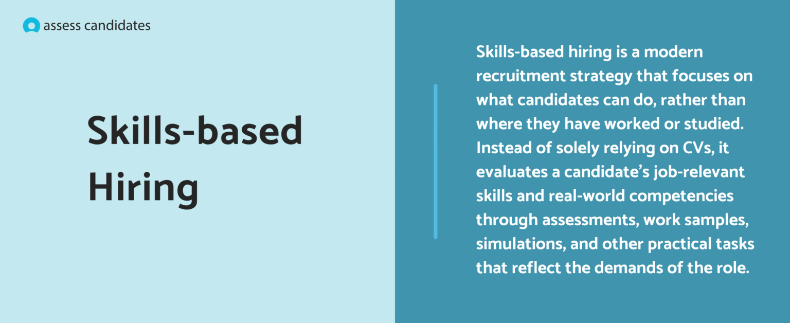 Skills-Based Hiring vs. the CV: Which to Choose for 2025?