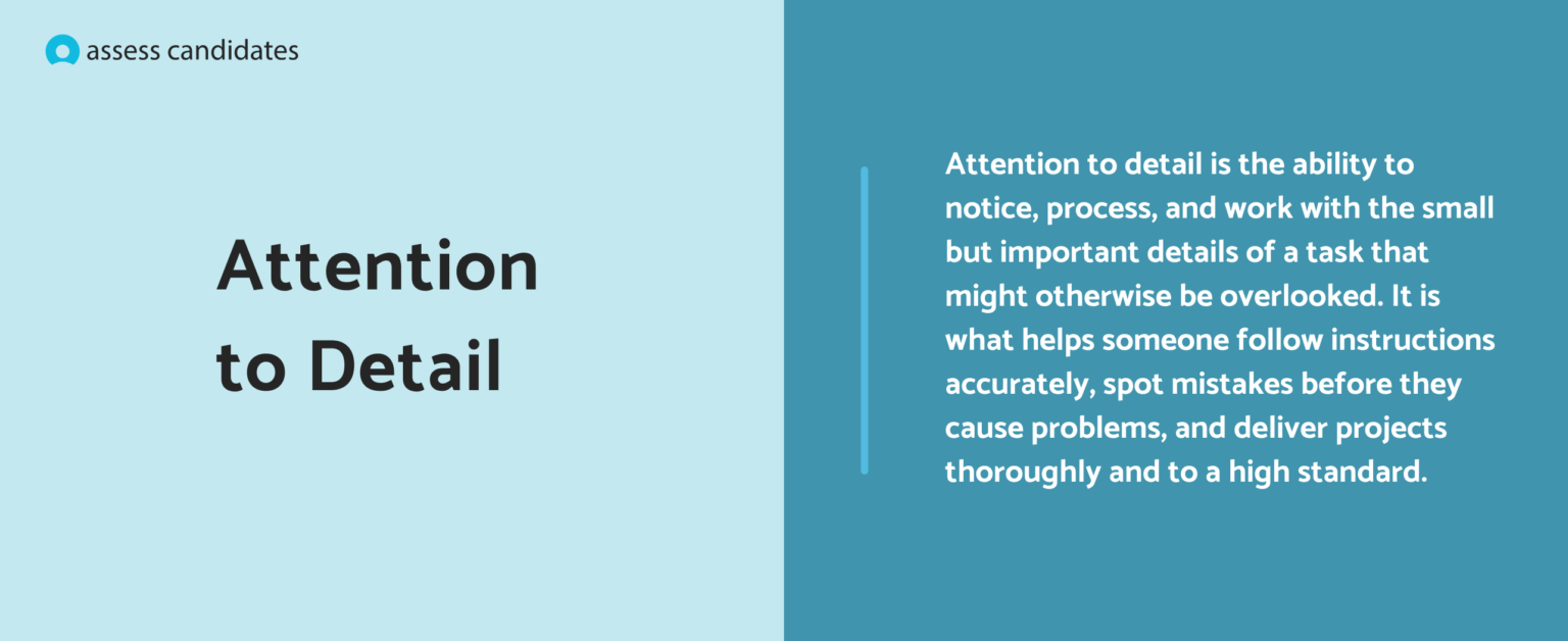 How to Measure Attention to Detail in Candidates