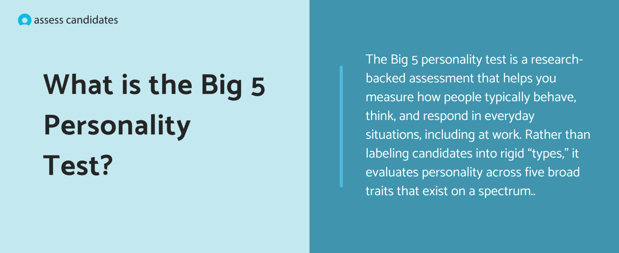 Big 5 Personality Test: How It Works in Hiring
